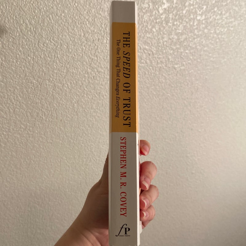 The SPEED of Trust by Stephen M. R. Covey, Paperback | Pangobooks