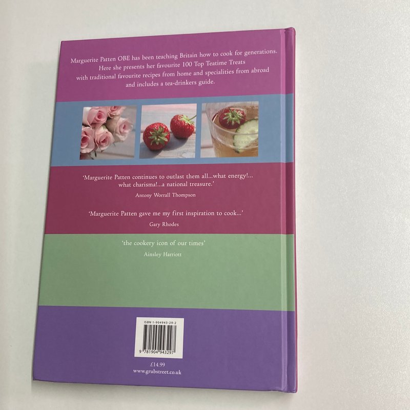Marguerite Patten's 100 Top Teatime Treats by Marguerite Patten ...