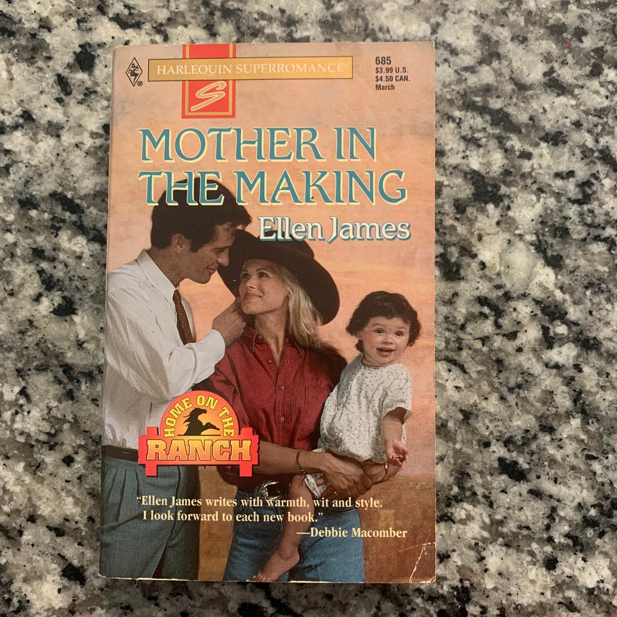 Mother in the Making (Home on the Ranch) by Ellen James