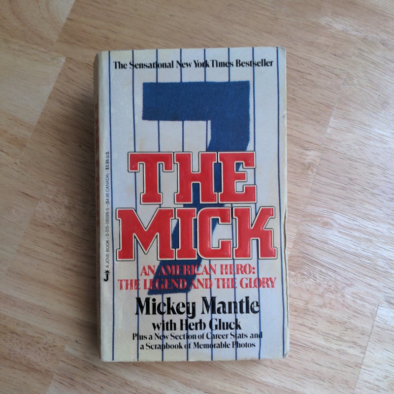 The Mick by Mickey Mantle, Paperback | Pangobooks