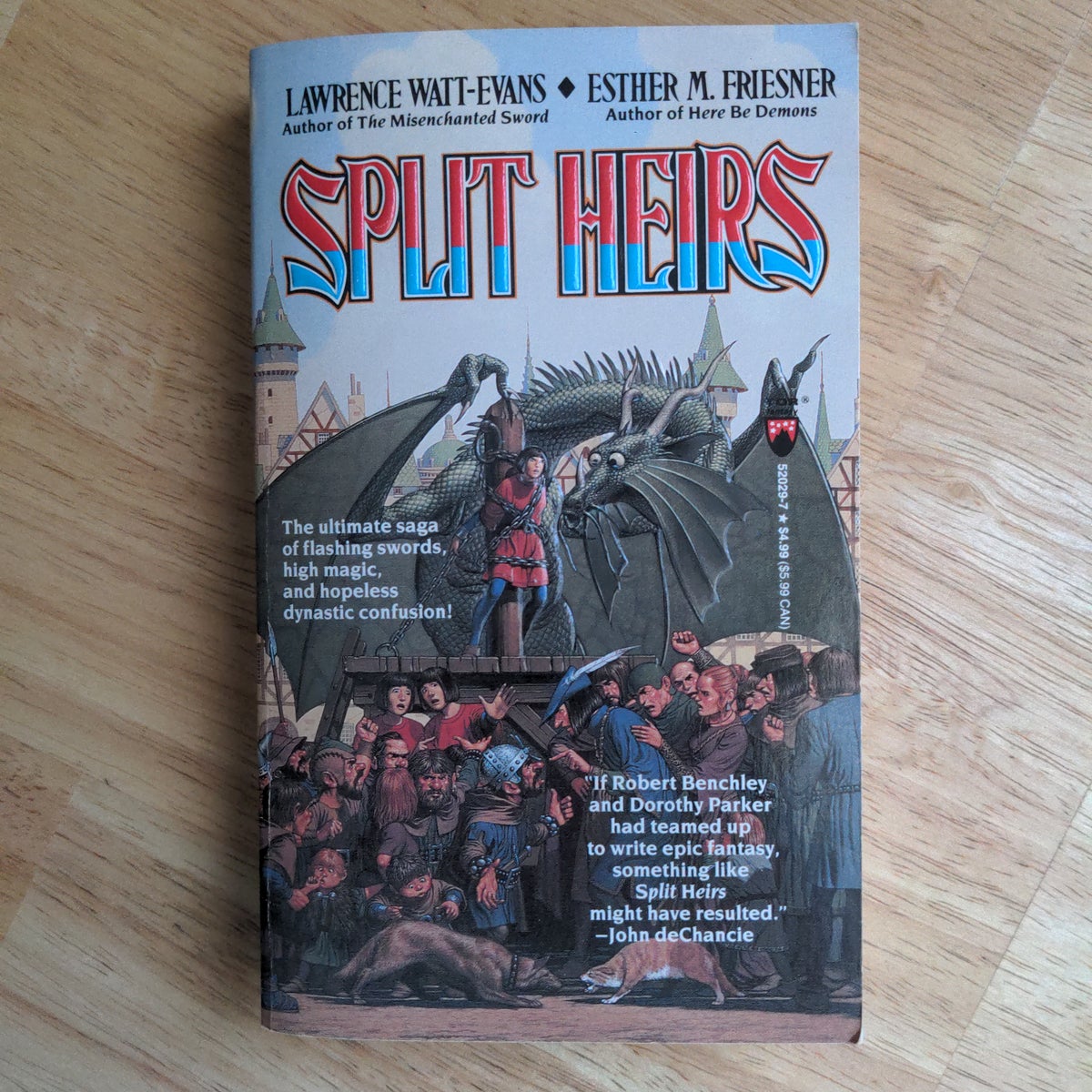Split Heirs by Lawrence Watt-Evans, Esther M. Friesner, Esther Friesner