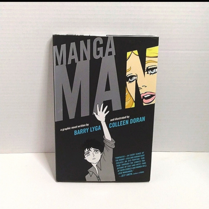 Manga Man comic book by Barry lyga, Hardcover | Pangobooks