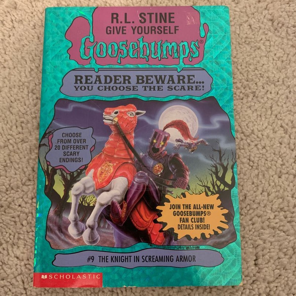 The Knight in Screaming Armor by R. L. Stine