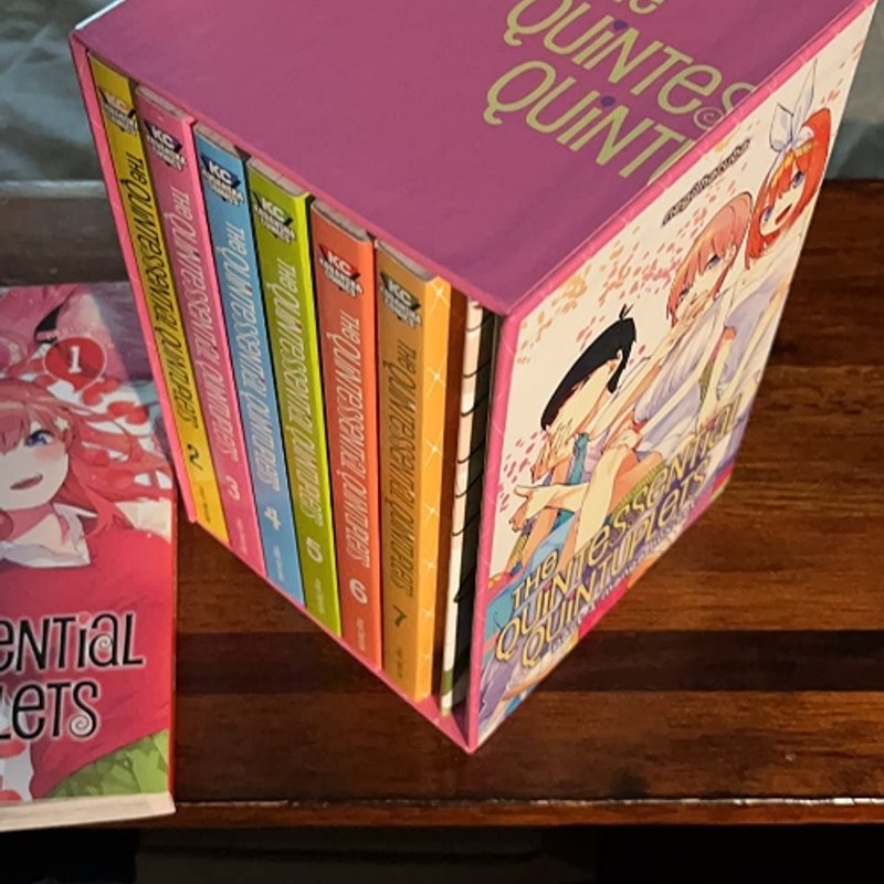The Quintessential Quintuplets Part 1 Manga Box Set by Negi Haruba