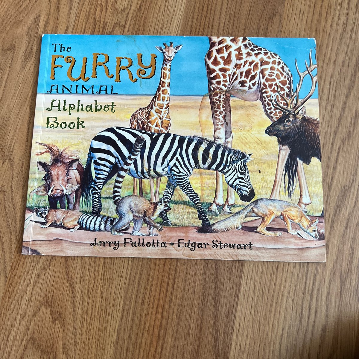 The Furry Animal Alphabet Book by Jerry Pallotta