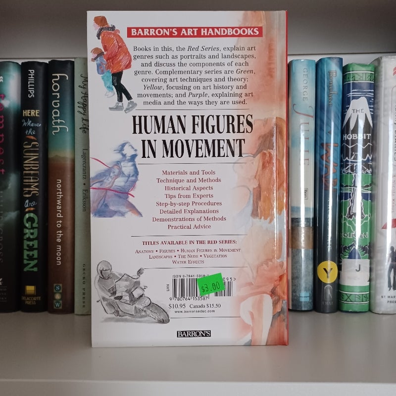 Human Figures in Movement by Parramon's Editorial Team Staff