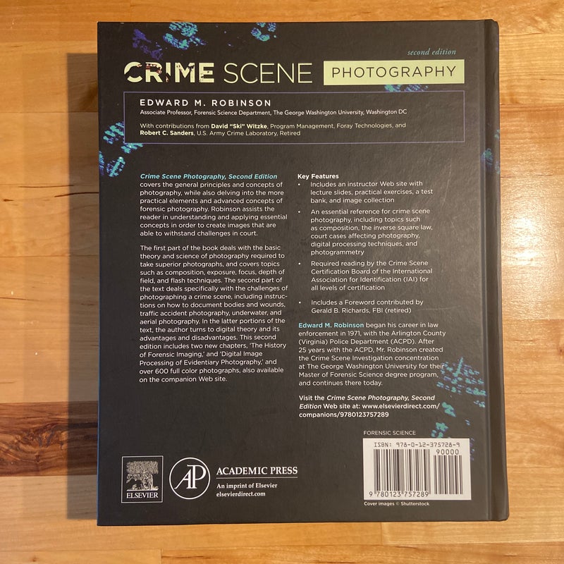 Crime Scene Photography by Edward M. Robinson