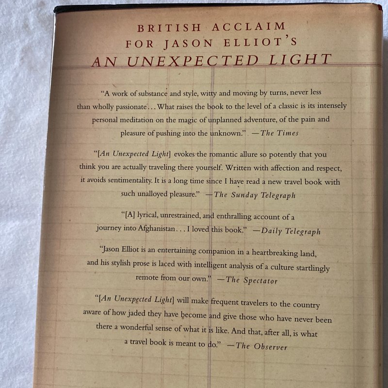 An Unexpected Light by Jason Elliot, Hardcover | Pangobooks
