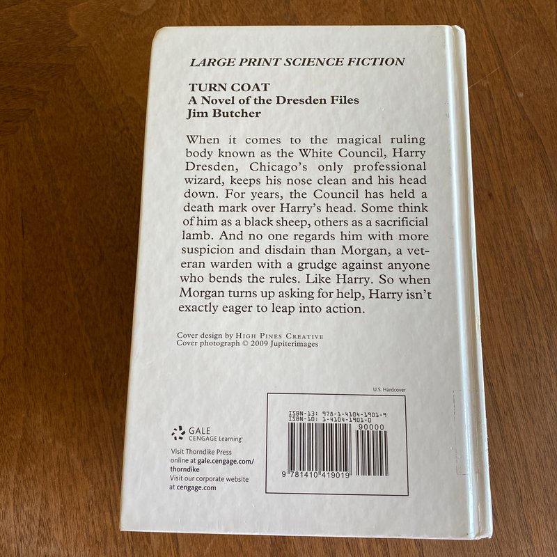 Turn Coat by Jim Butcher