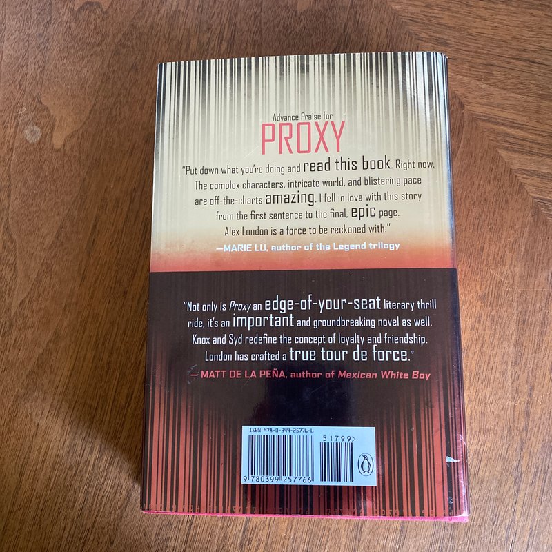 Proxy by Alex London
