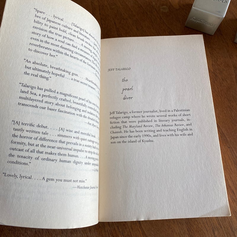 The Pearl Diver by Jeff Talarigo, Paperback | Pangobooks