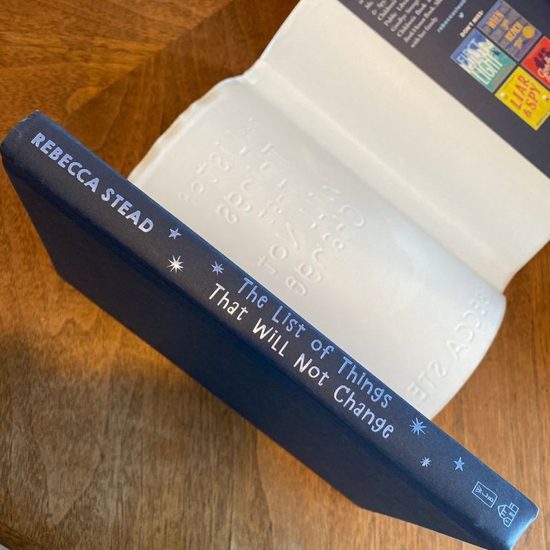 The List of Things That Will Not Change by Rebecca Stead