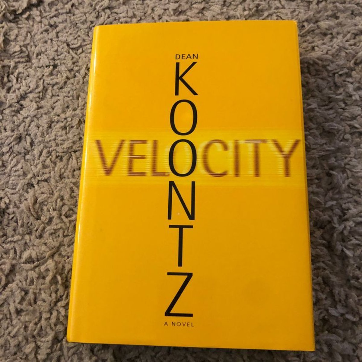 Velocity by Dean Koontz