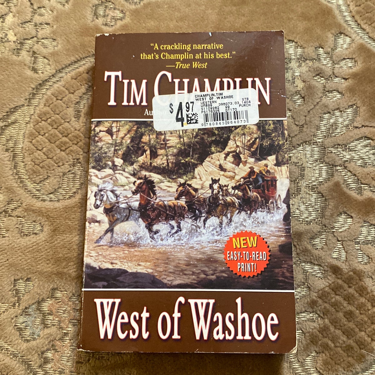 West of Washoe by Tim Champlin