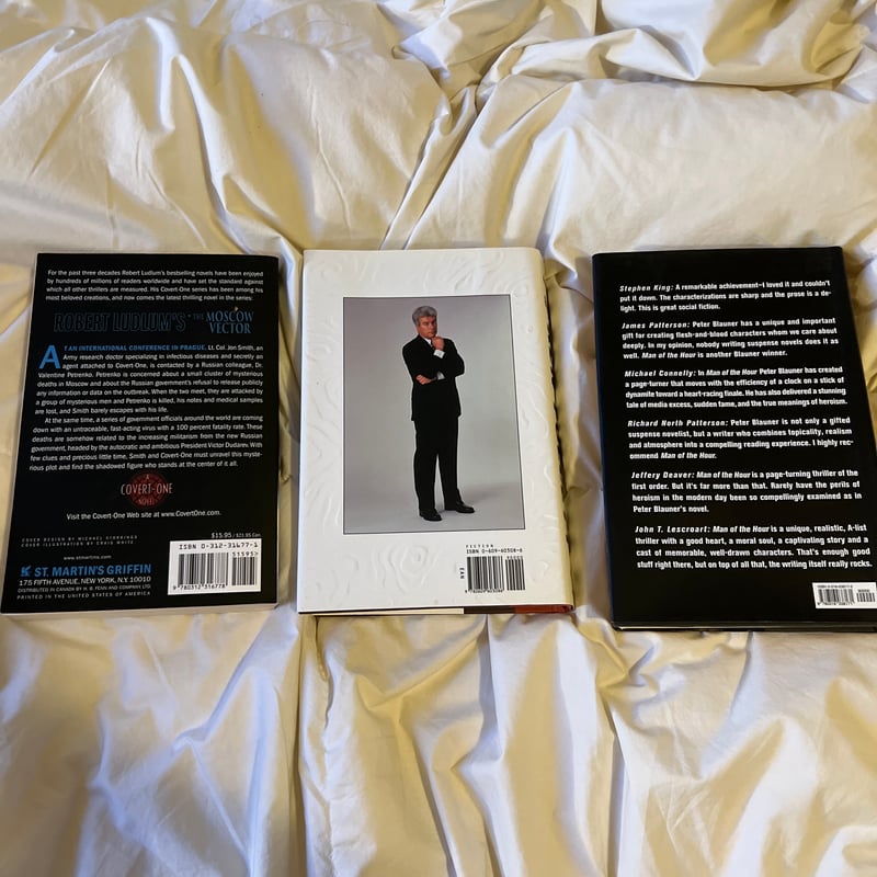 Suspense and Thriller Bundle by Robert Ludlum, Patrick Larkin, Peter ...