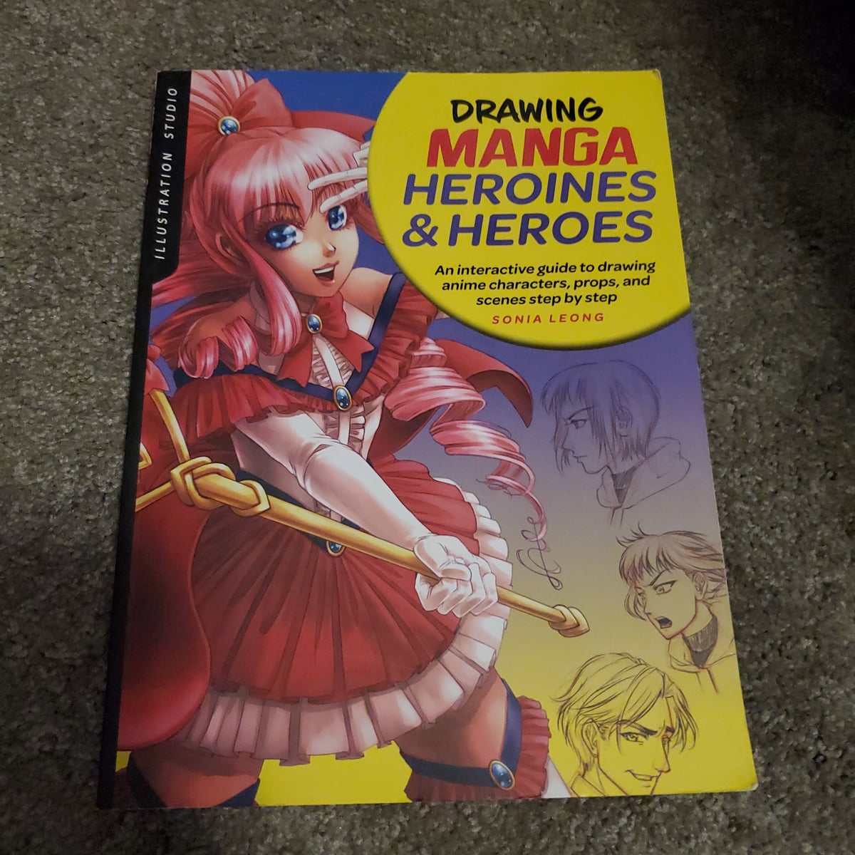 Drawing Manga Heroines and Heroes (Illustration Studio) by Sonia Leong
