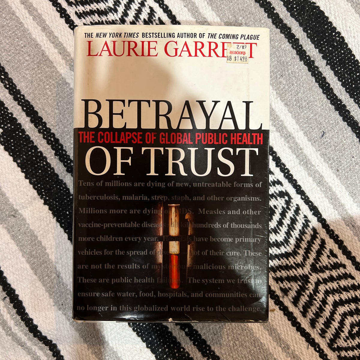 Betrayal of Trust by Laurie Garrett