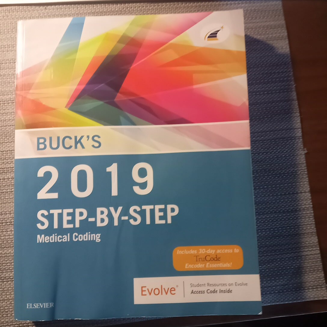 Buck's Step-By-Step Medical Coding, 2019 Edition by Elsevier