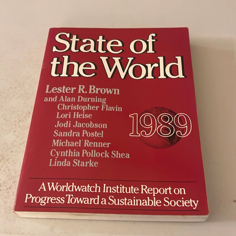 State of the World, 1989 by Lester R. Brown