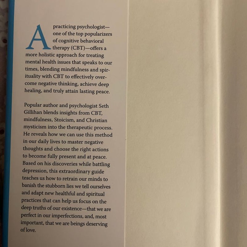 Mindful Cognitive Behavioral Therapy by Seth J. Gillihan