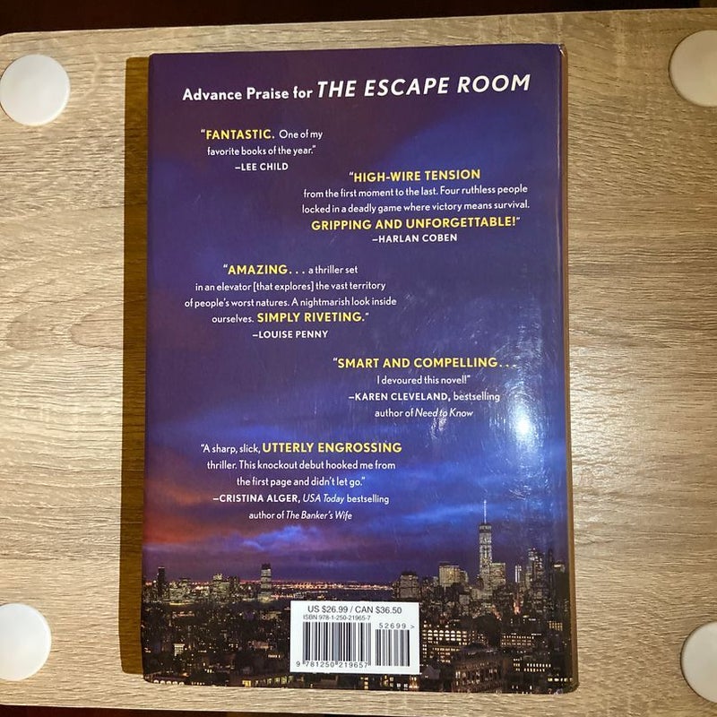 The Escape Room by Megan Goldin, Hardcover | Pangobooks