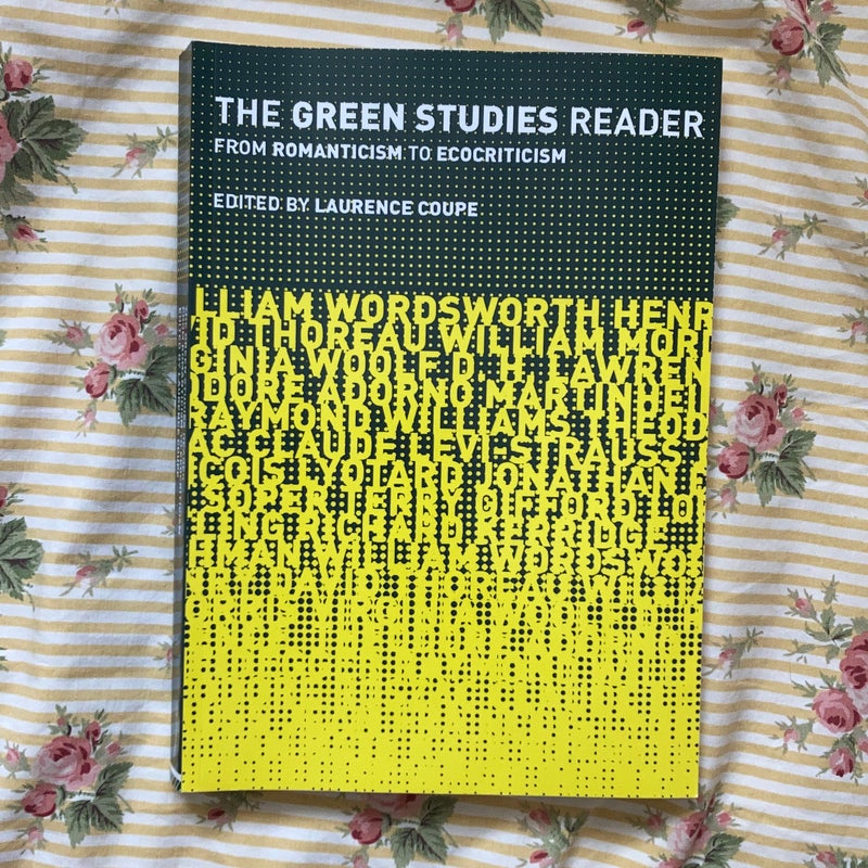 The Green Studies Reader by Laurence Coupe