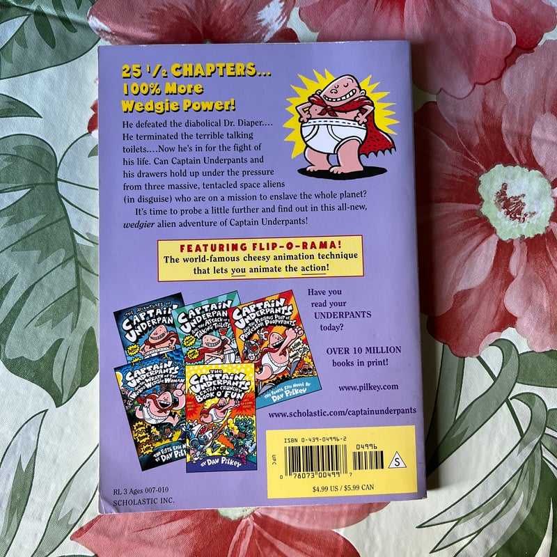 Captain Underpants #3 by Dav Pilkey, Paperback | Pangobooks
