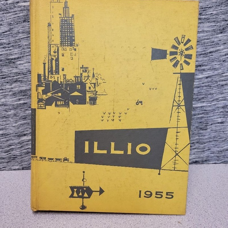 1955 Illio Yearbook by University of Illinois , Hardcover | Pangobooks
