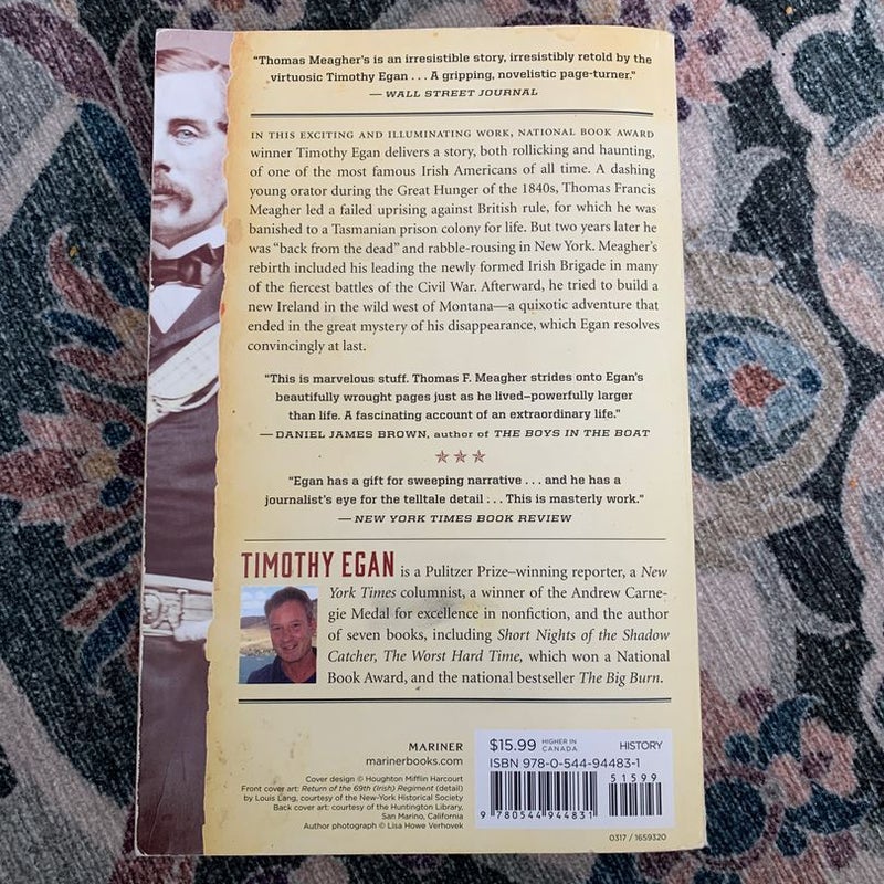 The Immortal Irishman by Timothy Egan, Paperback | Pangobooks