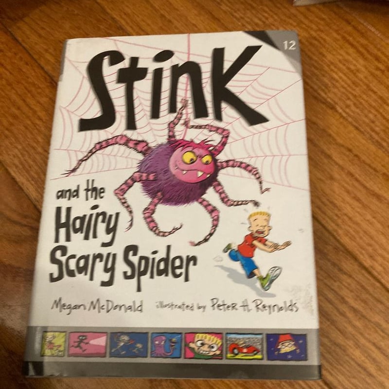 Stink and the Hairy Scary Spider by Megan McDonald, Hardcover | Pangobooks