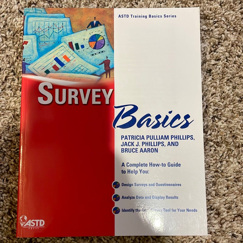 Survey Basics by Patricia Pulliam Phillips, Jack J. Phillips, Bruce Aaron