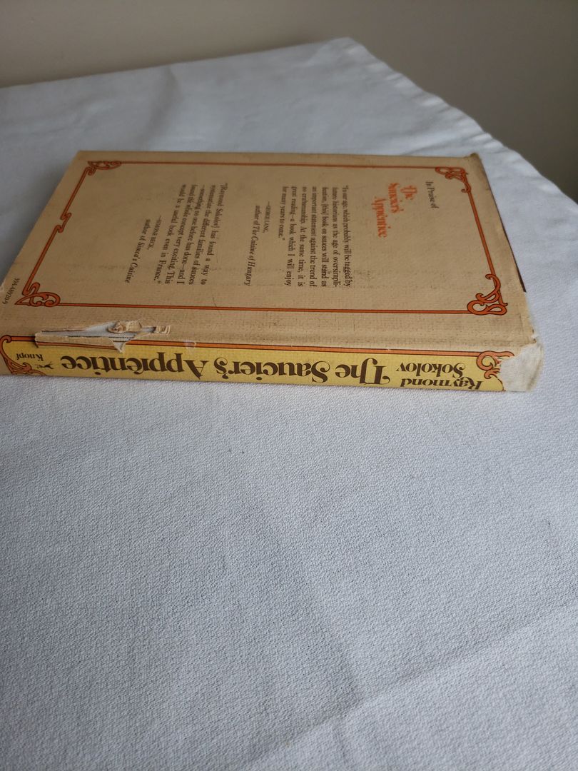 The Saucier's Appreentice by Raymond Sokolov, Hardcover | Pangobooks
