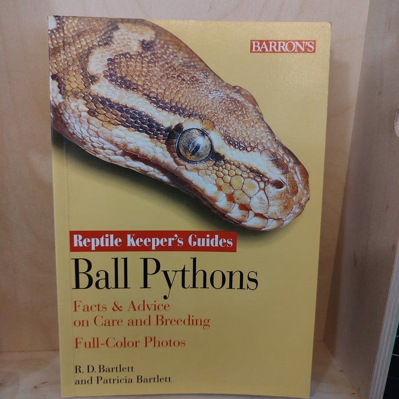 Ball Pythons by Richard Bartlett, Patricia Bartlett