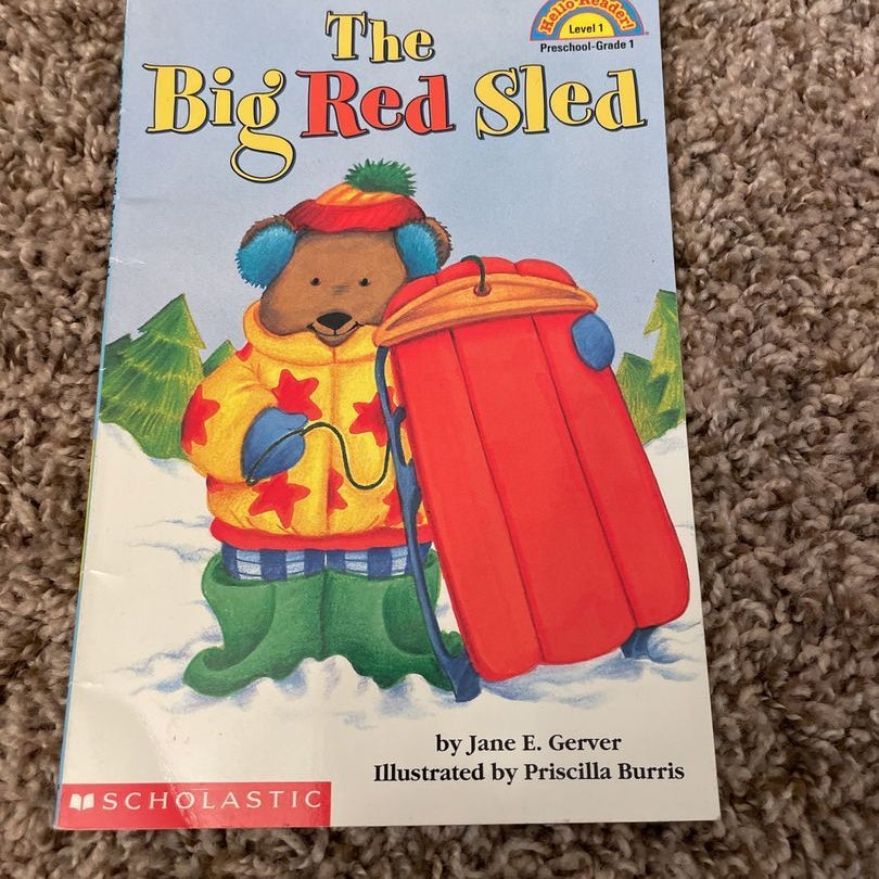 The Big Red Sled by Jane E. Gerver