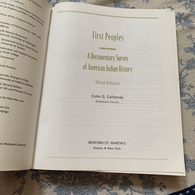First Peoples by Colin G. Calloway, Paperback | Pangobooks