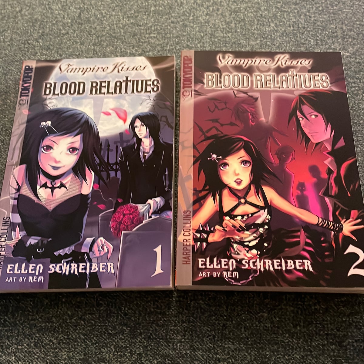 Vampire Kisses: Blood Relatives, Volume I by Ellen Schreiber