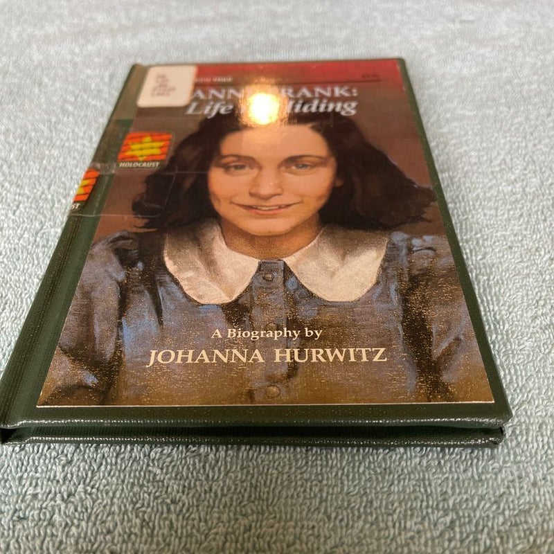 Anne Frank by Johanna Hurwitz, Hardcover | Pangobooks