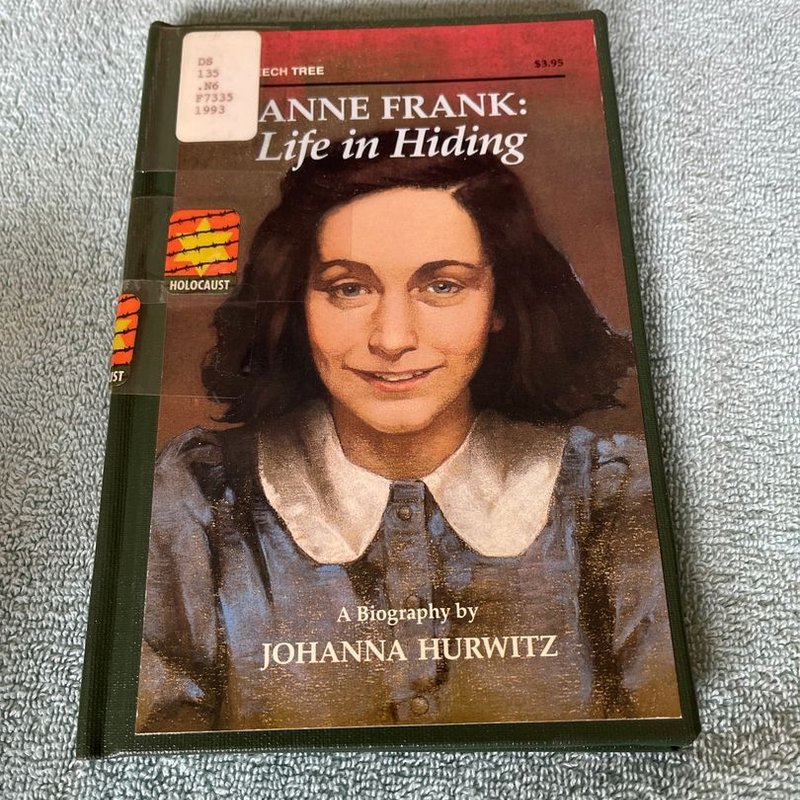 Anne Frank by Johanna Hurwitz, Hardcover | Pangobooks