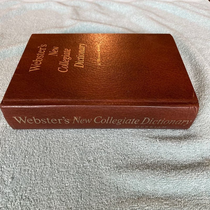 Webster New Collegiate Dictionary 1979 by A Merriam-Webster , Hardcover ...