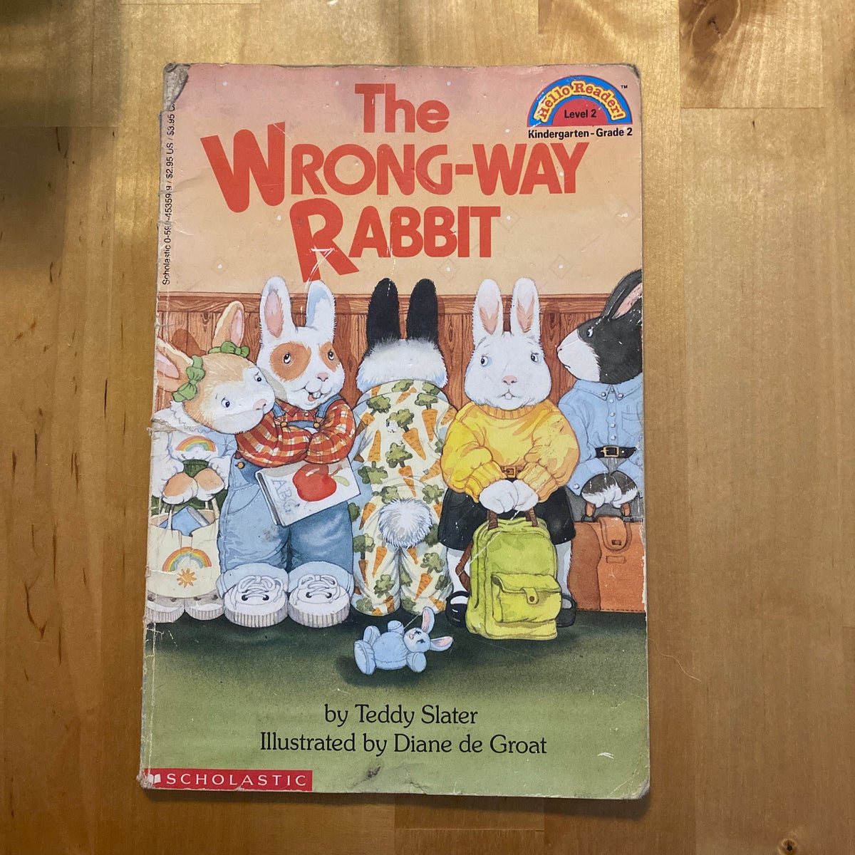 The Wrong-Way Rabbit by Teddy Slater, Paperback | Pangobooks