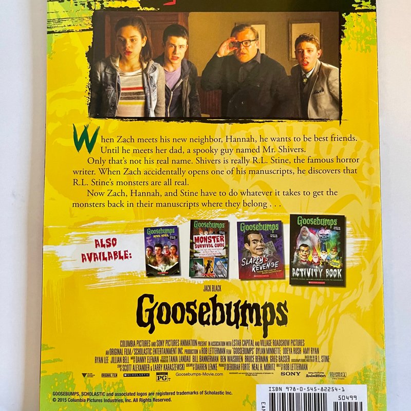 Goosebumps the Movie: Night of the Living Monsters by Kate Howard ...