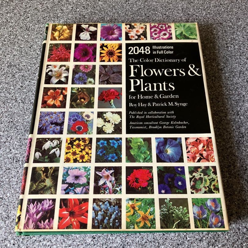 Dictionary of Garden Plants in Colour by Roy Hay, Patrick M. Synge