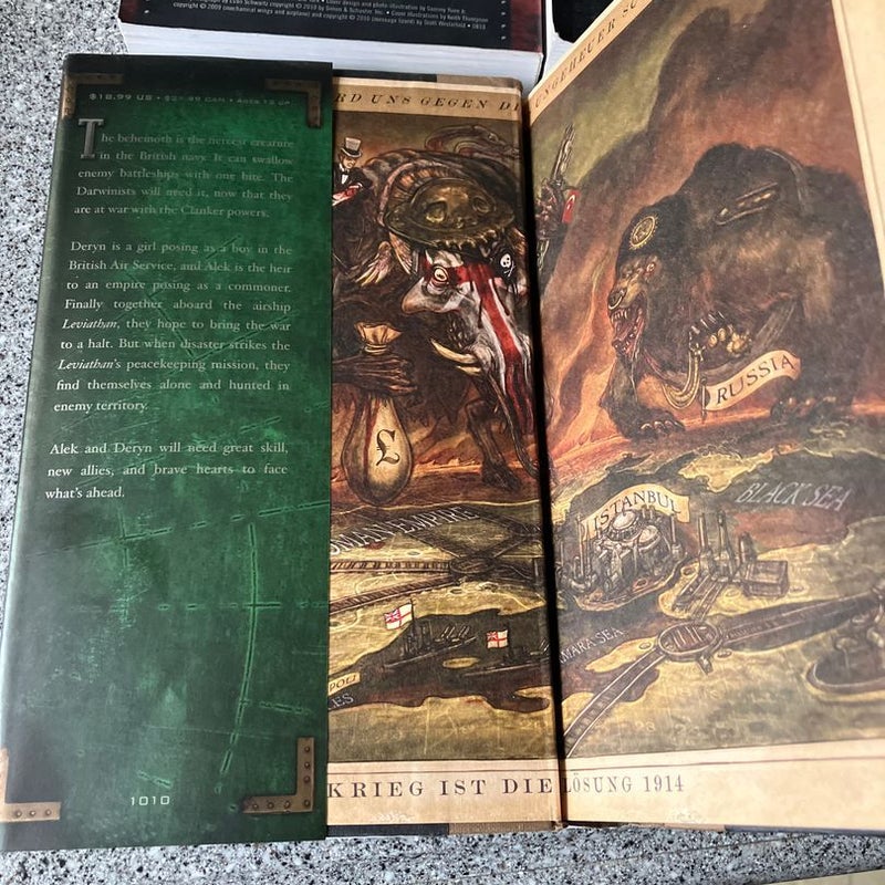 Leviathan Trilogy BUNDLE by Scott Westerfeld, Paperback | Pangobooks