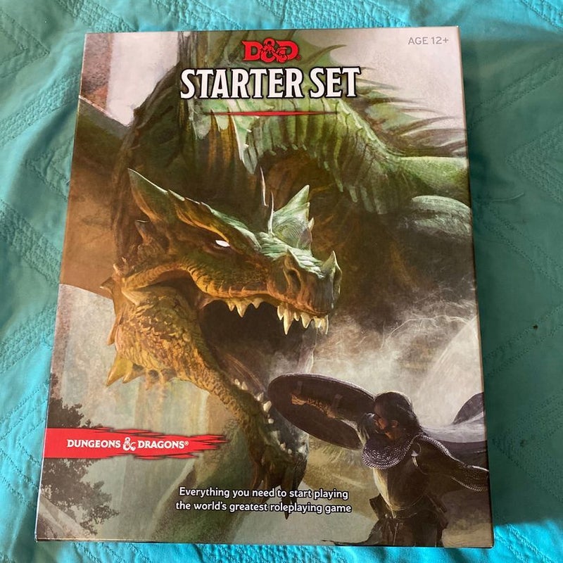 Dungeons and Dragons Starter Set (Six Dice, Five Ready-To-Play d&d ...