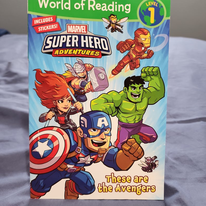 World of Reading Marvel Super Hero Adventures: These Are the Avengers ...