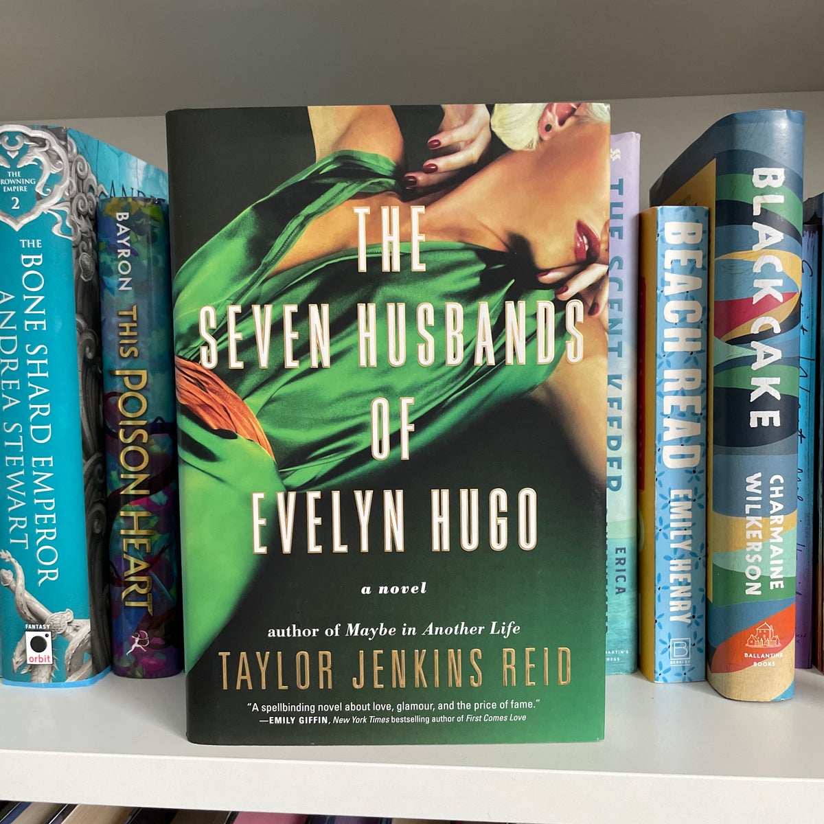 The Seven Husbands of Evelyn Hugo by Taylor Jenkins Reid, Hardcover ...