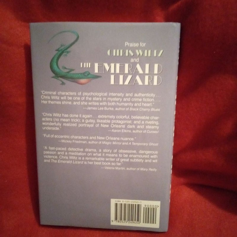 The Emerald Lizard by Christine Wiltz