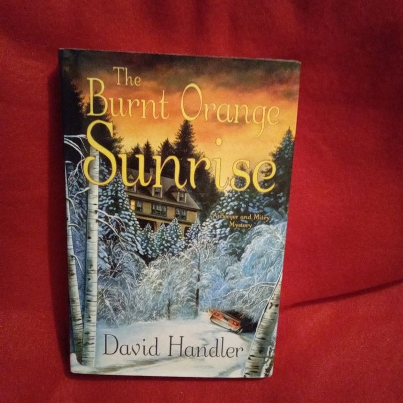 The Burnt Orange Sunrise by David Handler, Hardcover | Pangobooks