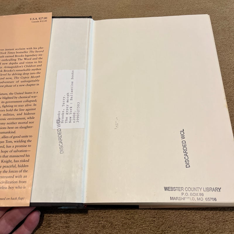 The Gypsy Morph by Terry Brooks