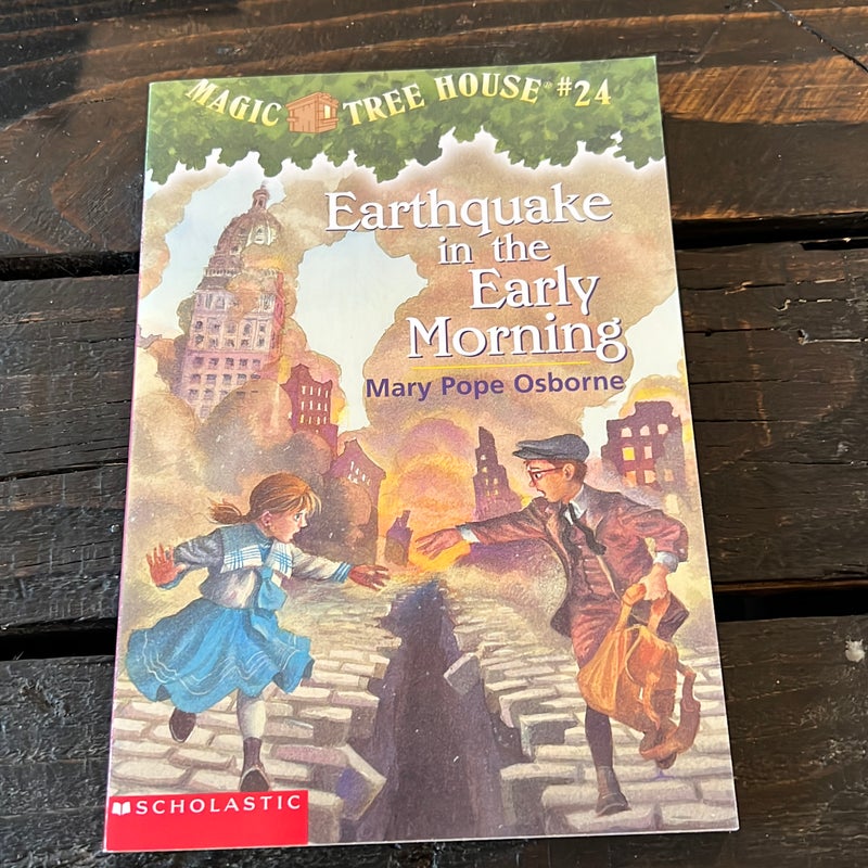 Magic Tree House Earthquake in the Early Morning